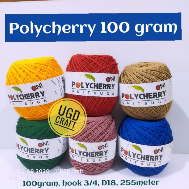 (Part 1) Onitsuga Polycherry / Polyester Yarn | Shopee Malaysia