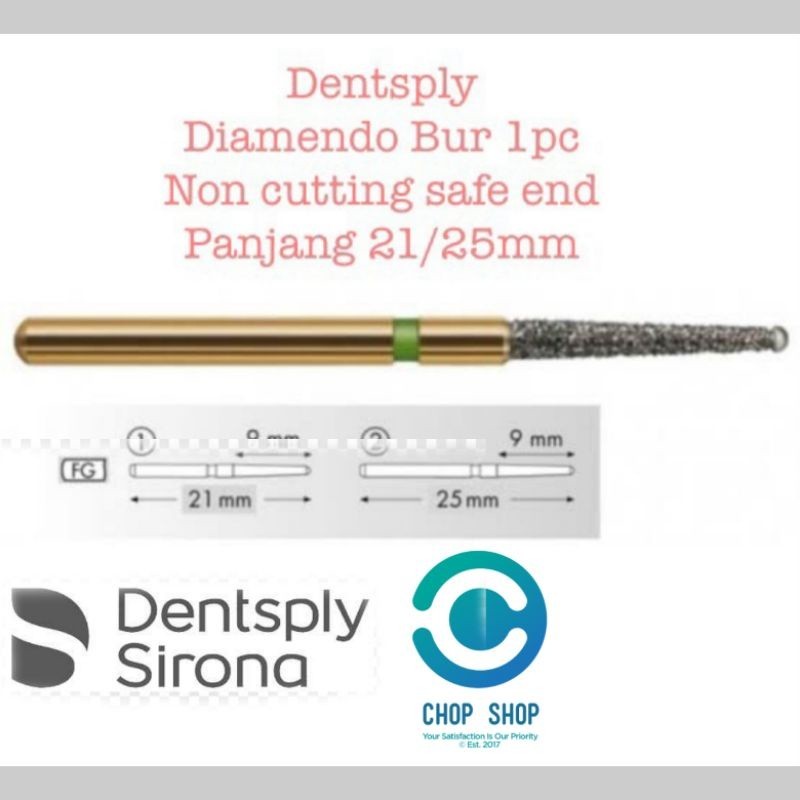Original Dentsply diamendo Endo bur Safe End bur diagendo | Shopee Malaysia
