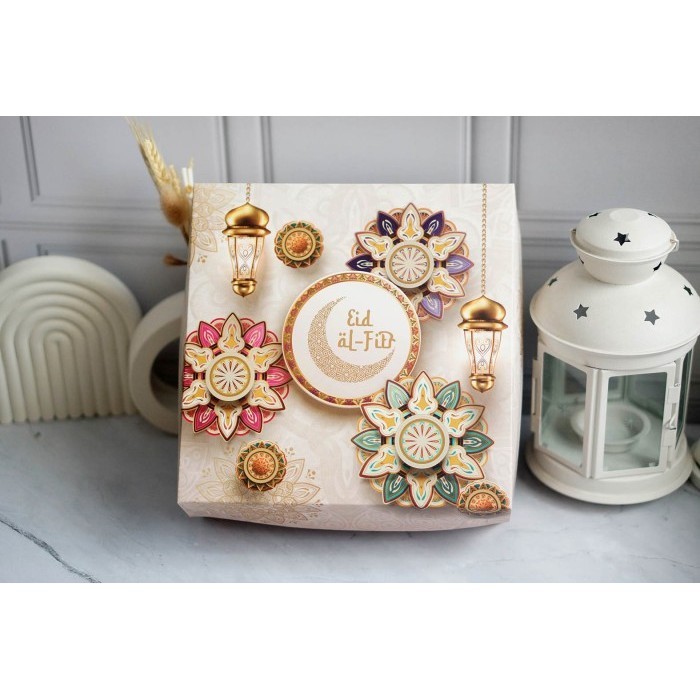 Box uk 22x22 Box Cake Box Latest Eid Al-Fitr Theme Unique design ...