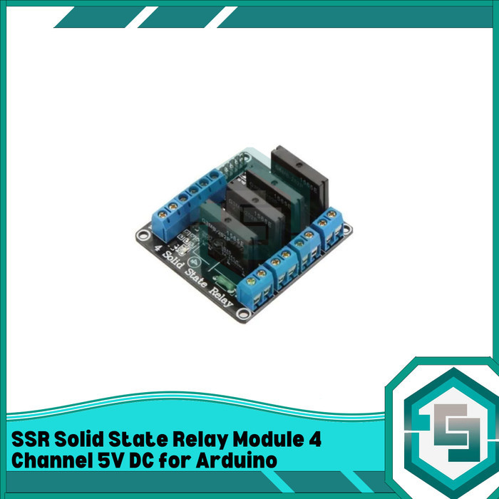 Ssr SOLID STATE RELAY MODULE 4channel 5V DC FOR ARDUINO | Shopee Malaysia