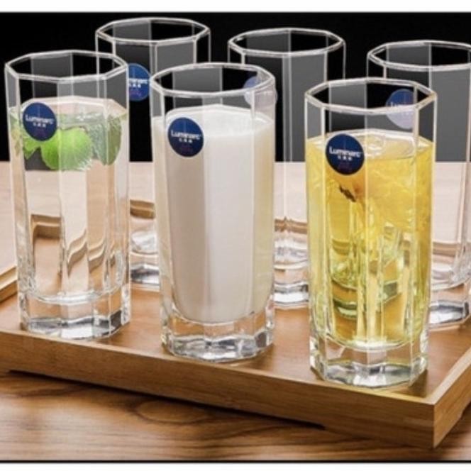 1 SET Contains 6pcs LUMINARC OCTIME/ LUMINARC Glass/Glass Glass/H Milk ...