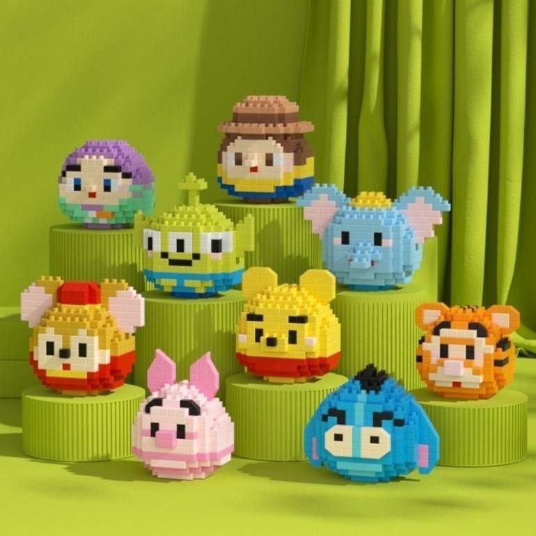 55jr BRICKS BRICK EDUCATIONAL TOYS NANO MICRO MAGIC MINI BLOCK BLOCKS ...