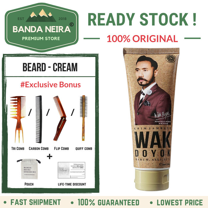Wak Doyok Cream & Original Hair | Shopee Malaysia