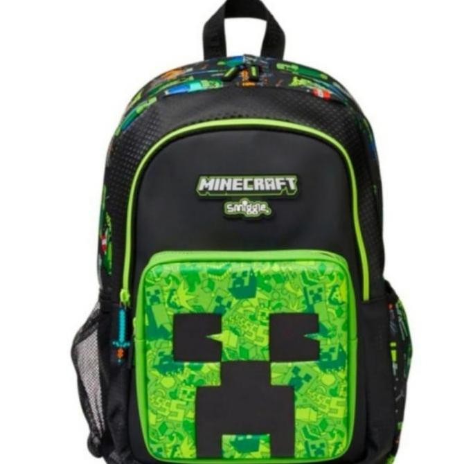 Smiggle Minecraft Backpack// Original/ Boys' Backpack | Shopee Malaysia