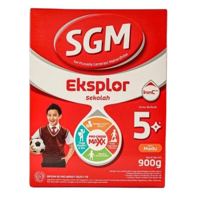 SGM Eksplor 5+ Formula Milk 400gr/900gr Honey/ Chocolate Vanilla PT ...