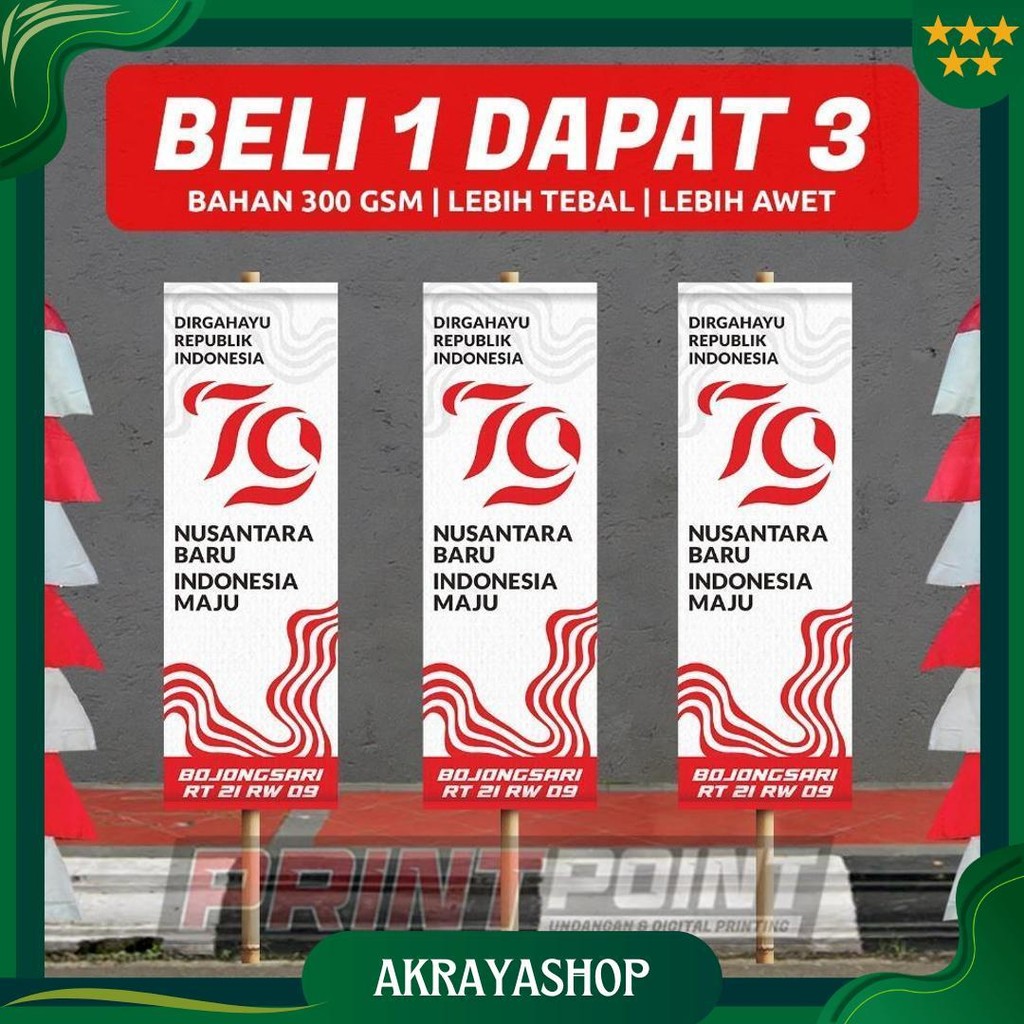 Banner Banner Banner Banner Hut Ri August Anniversary of Indonesia's ...