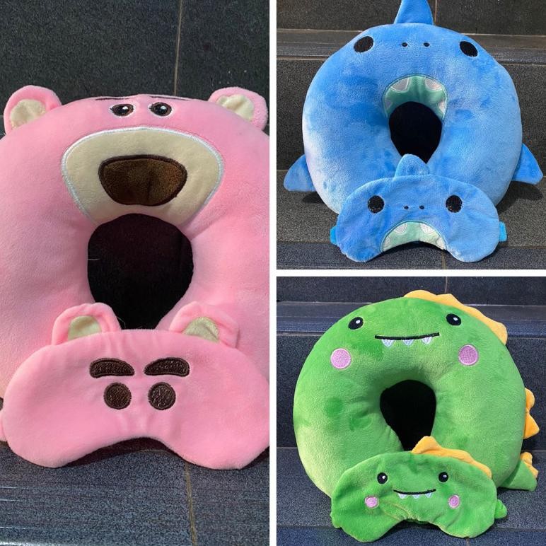 MATA Toy Story Neck Pillow Free Eye Cover Adult Neck Pillow Travel ...