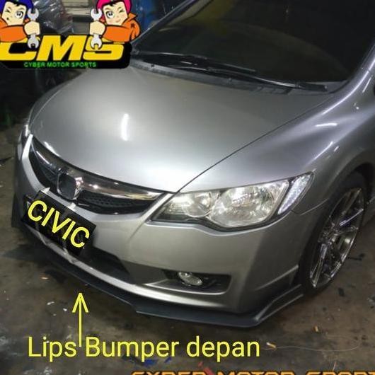 Ready Lips Front Bumper Civic Fd. Front Lips Bumper Civic Fd. Winglet ...