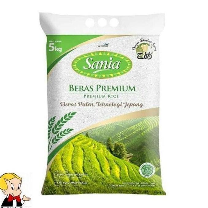 Wilmar Sania Premium Rice Halal Japanese Technology Fluffy Rice 5 Kg ...