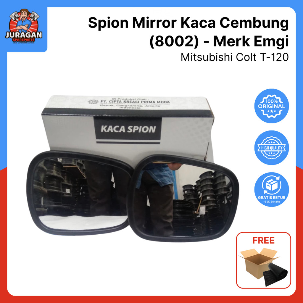 Mitsubishi Colt T-120 Convex Glass Mirror - Emgi 8002 (Unit Price ...