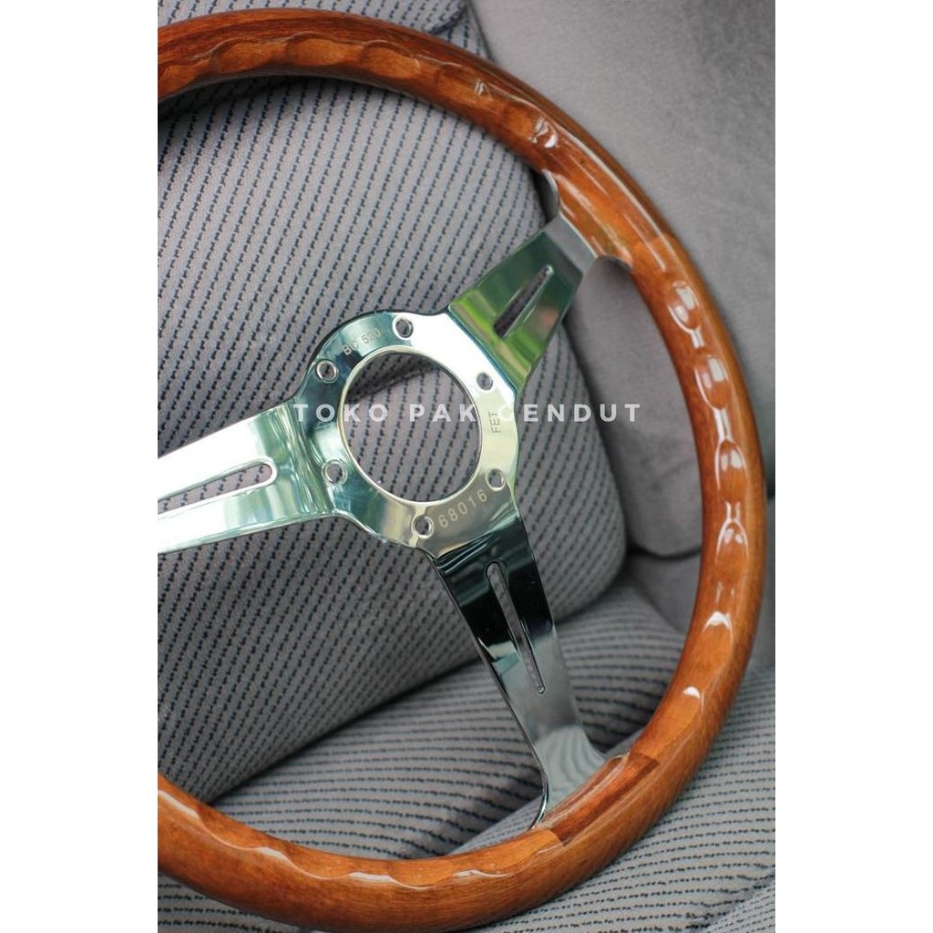 R Stir Nardi Torino Wood Chrome Classic 1:1 Not Oem Or Momo | Shopee ...