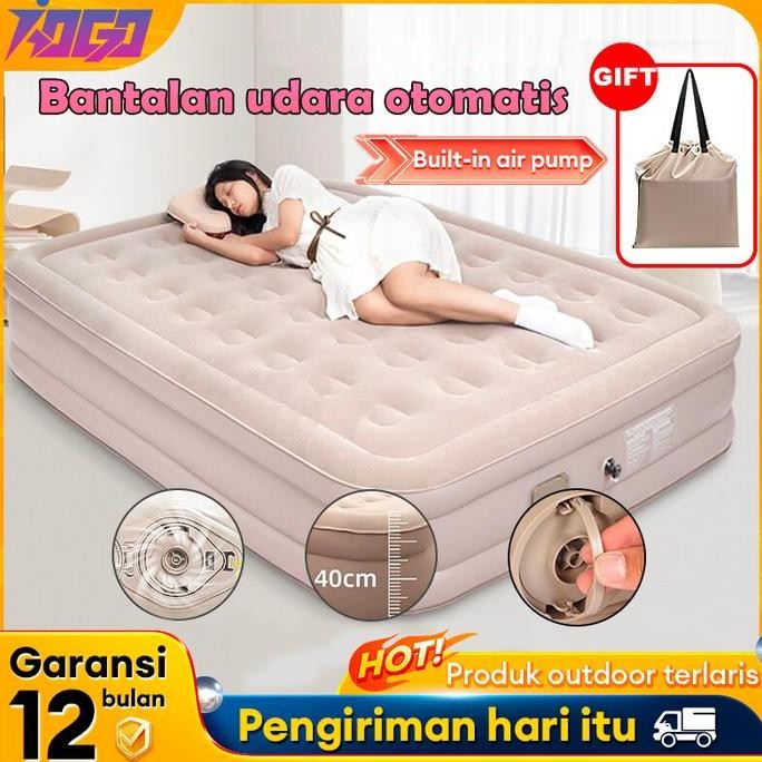 N Automatic Pump Air Mattress Outdoor Folding Pump Mattress Queen ...