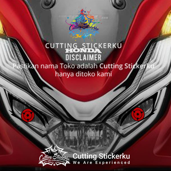 MATA Cutting Sharingan Stickers Variations of Motorcycle Car Stickers ...