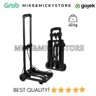 Trolley Trolley Mini Portable Travel Folding Trolley Gallon Suitcase ...