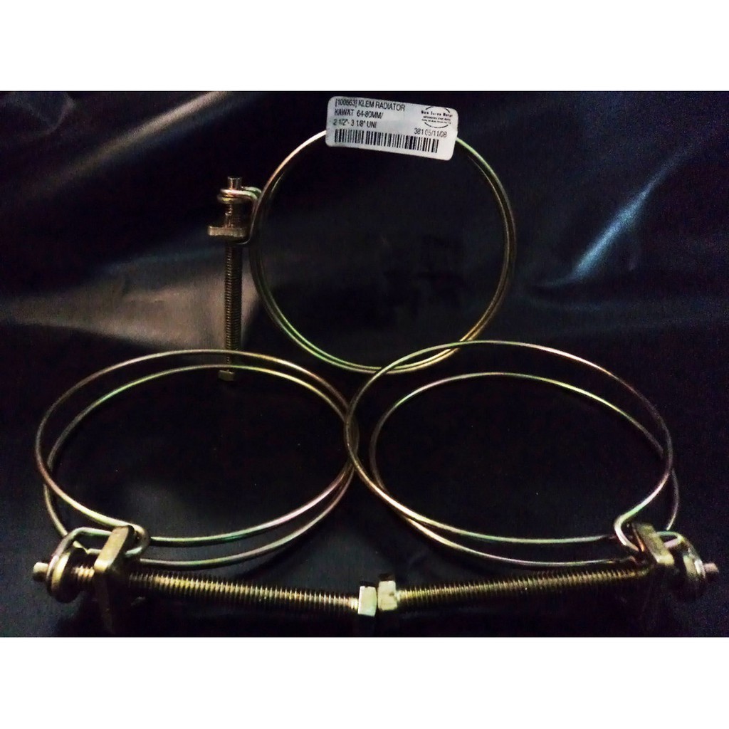 Wire Radiator Clamps Size 64-80Mm | Shopee Malaysia