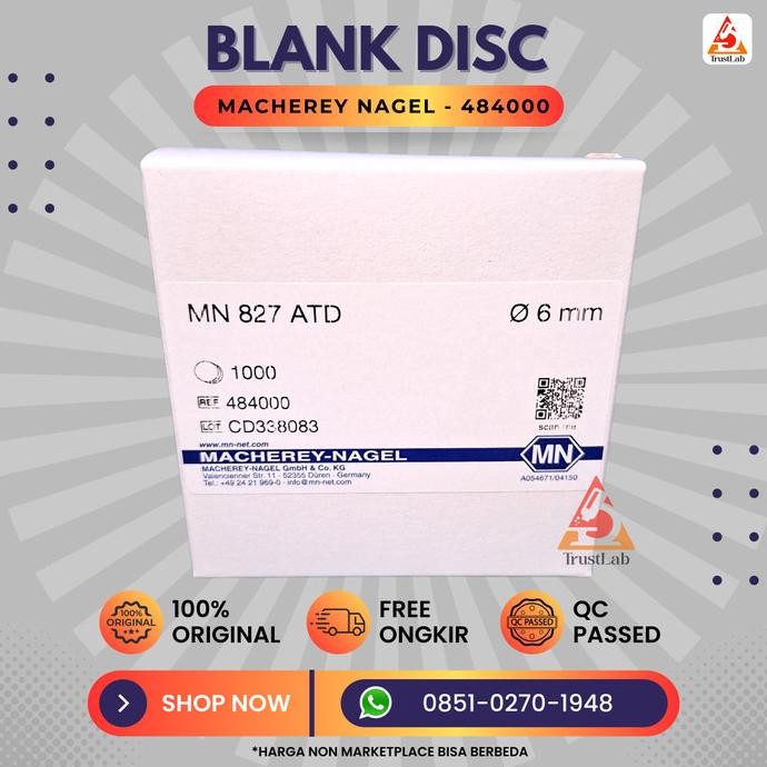 Antibiotic Disc | Antibiotic Disk | Blank Disc Macherey Nagel 484000 ...
