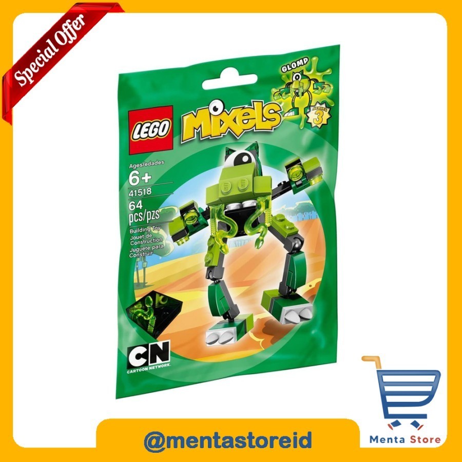 Lego 41518 - Mixels - Mixels Series 3 Glomp | Shopee Malaysia