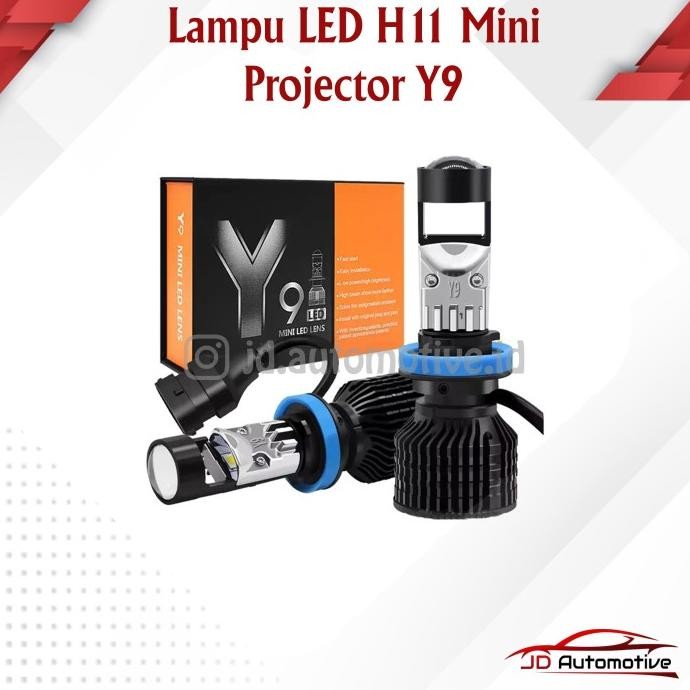 - Original Y9 Mini Projector H11 car main LED/foglamp | Shopee Malaysia