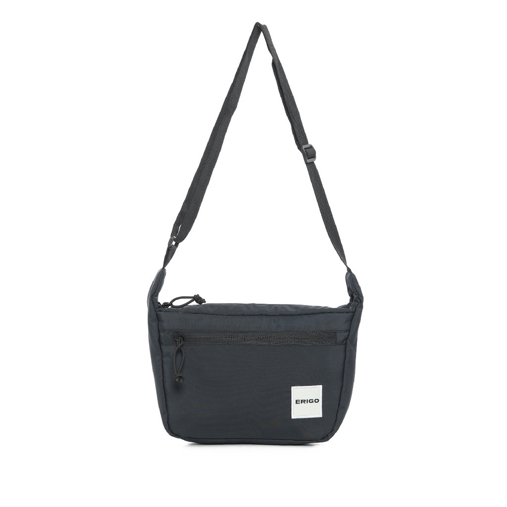 Erigo Sling Bag Hikaru Black Unisex | Shopee Malaysia