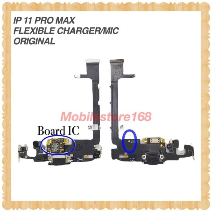 Flexible Charger Board Connector - Mic - Ic Iphone 11 Promax Original ...