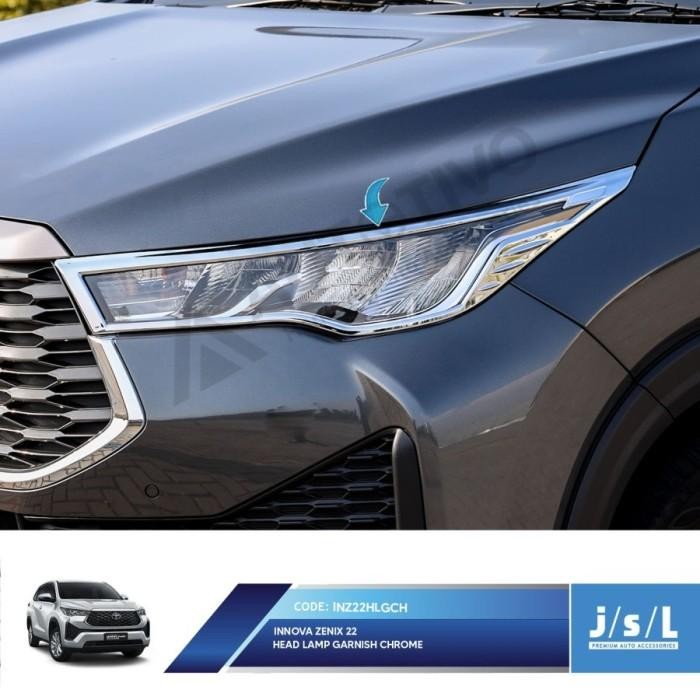 Full Set Garnish Lamp List Cover Front and Rear Lights for Innova Zenix ...