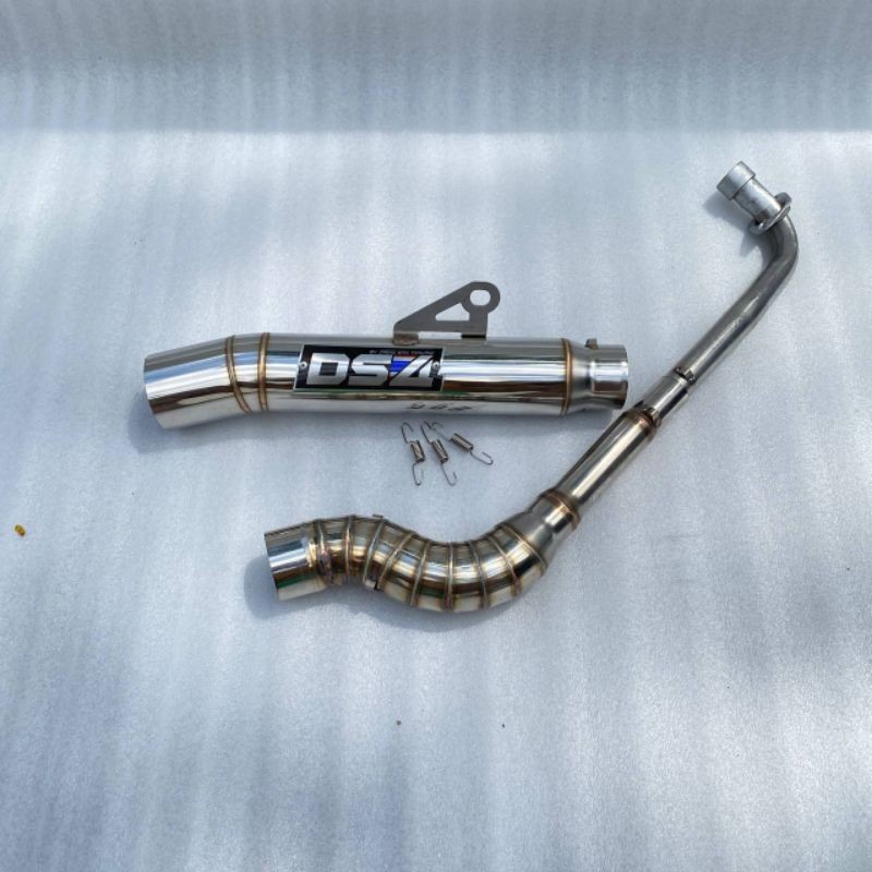 Tambutso 1set exhaust pipe DS4 TUBE type open spec for motorcycle ...