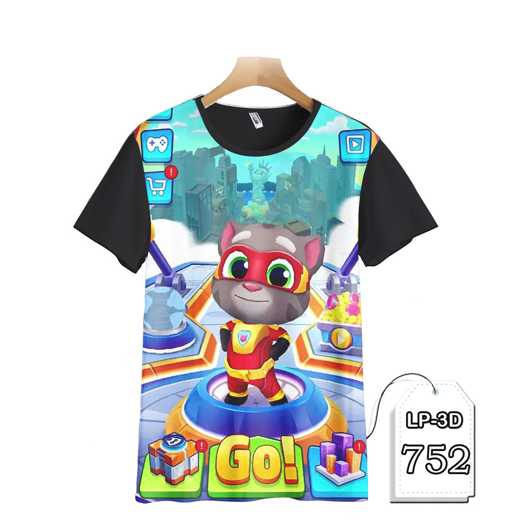 Talking Tom Hero Dash Clothes for Children and Adults 3D Game Animation ...
