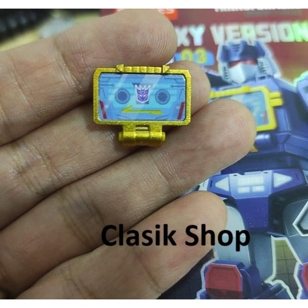 Transformers Blokees Buluke Galaxy Version 03 Soundwave Secret Rare ...
