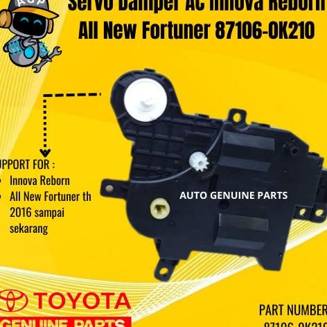 Genuine Original Innova Reborn All New Fortuner 87106-0K210 Ac Servo ...