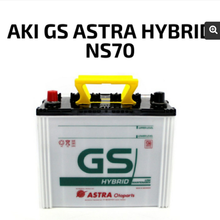 Kijang Fuso Dyna Gs Astra Premium Ns70 12V 65Ah Car Battery | Shopee ...