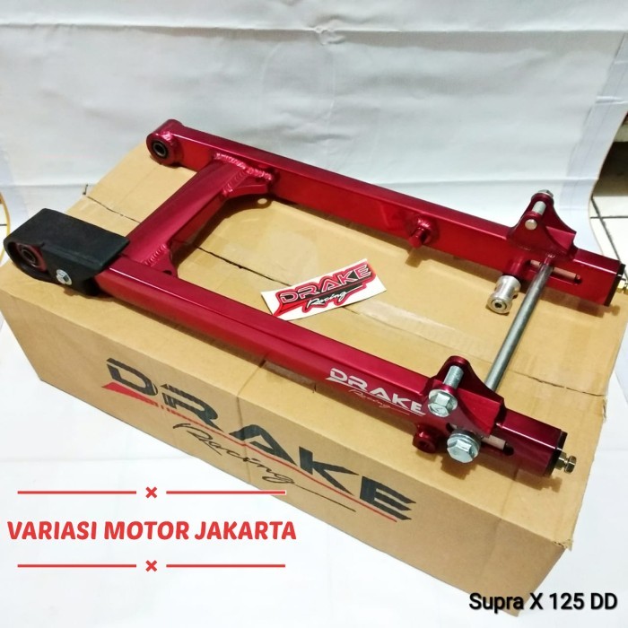 Swing Arm Drake Racing Supra X 125 Double Disc | Shopee Malaysia