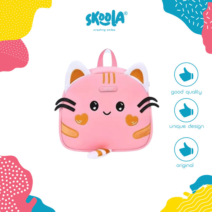 Skoola Preschool Girls Backpack Cute Animals Backpack - Deari | Shopee ...