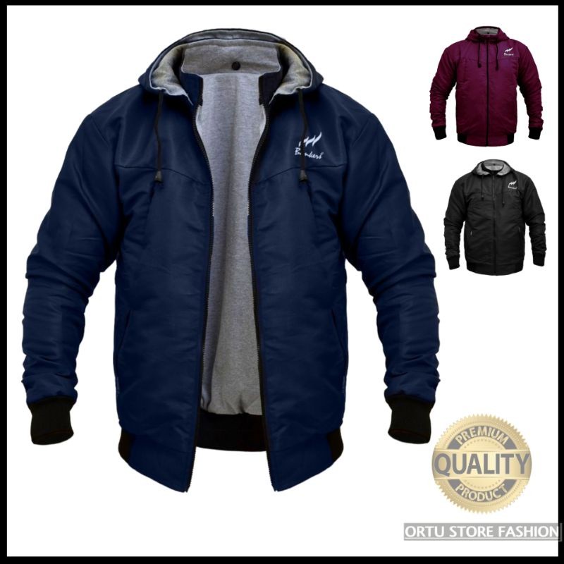 Original Premium Reversible Parachute Hodie Motorcycle Jacket for Men ...