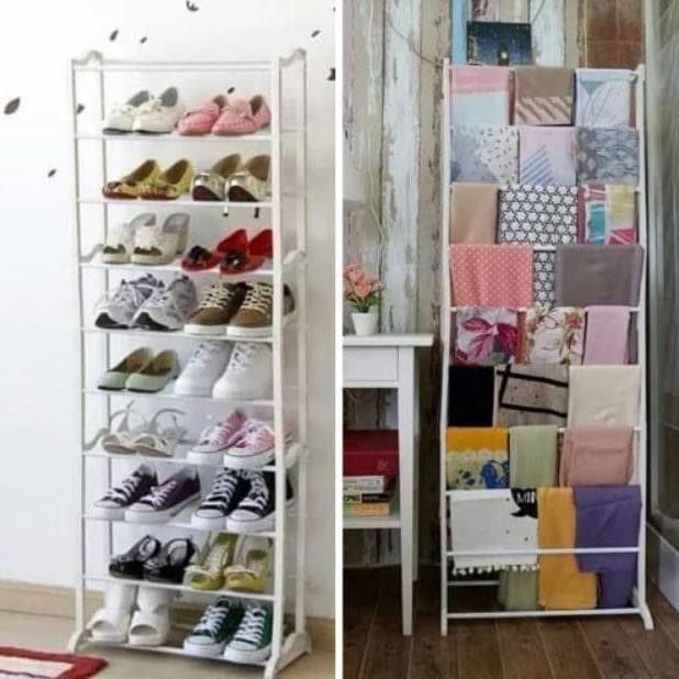 Shenar Amazing Rack Can Be Used as a Hijab Rack, Scarf, Belt Rack, Shoe ...