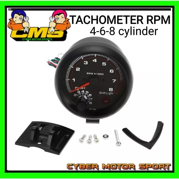 Universal Car Rpm Tachometer Warehouse Cleaning. Rpm Tachometer. Rpm ...