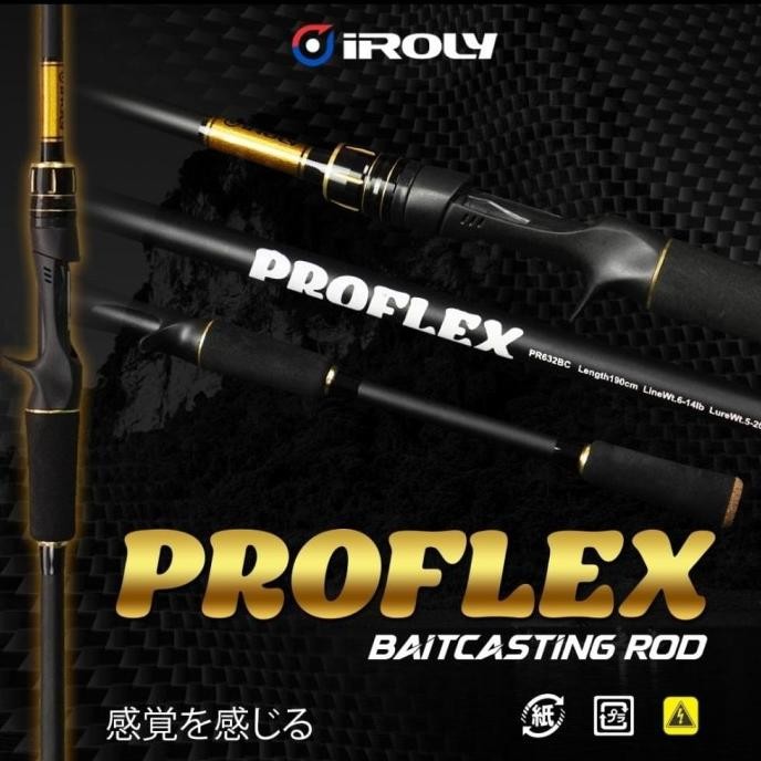 Bc Iroly Proflex 602/632 Baitcasting Rod | Shopee Malaysia
