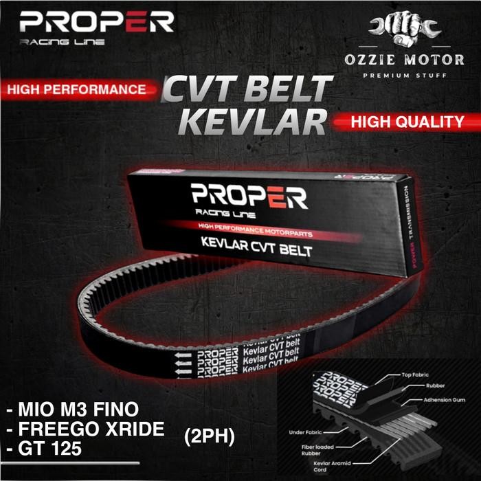 Proper RACING LINE VANBELT VBELT KEVLAR PROPER RACING LINE MATIC YAMAHA ...