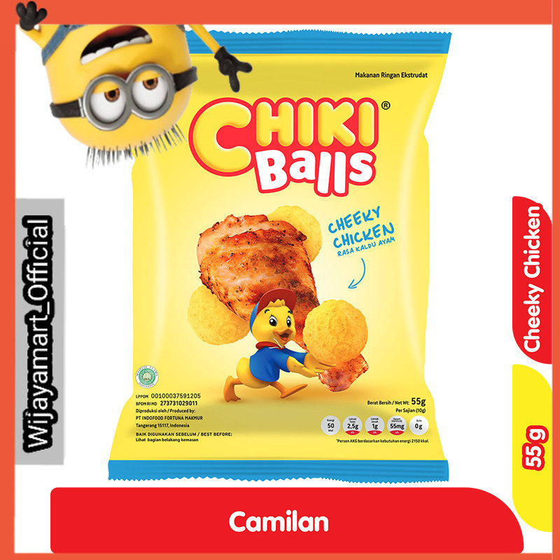 Chiki Balls Cheeky Chicken Snacks 55 g | Shopee Malaysia