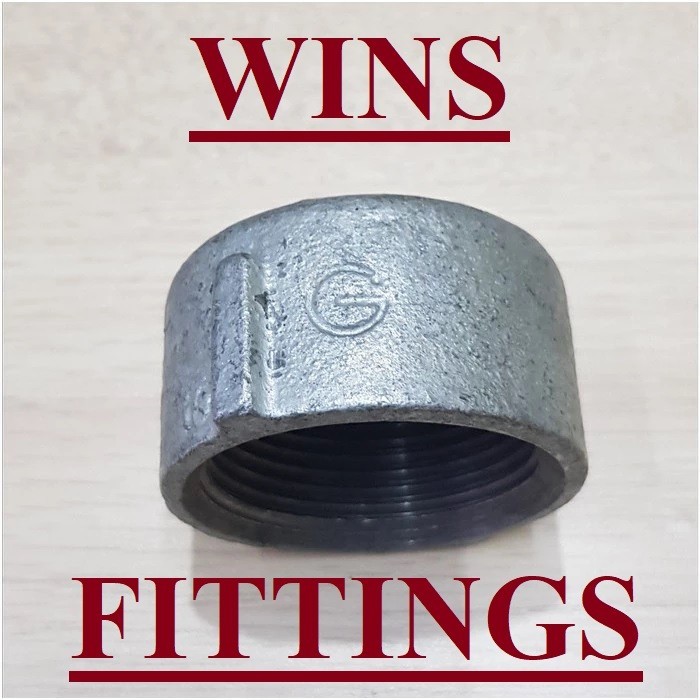 Galvanized Iron Cap 2" Deep Thread Dop 2" 2 inch GIP (G) GLV Galunggung ...