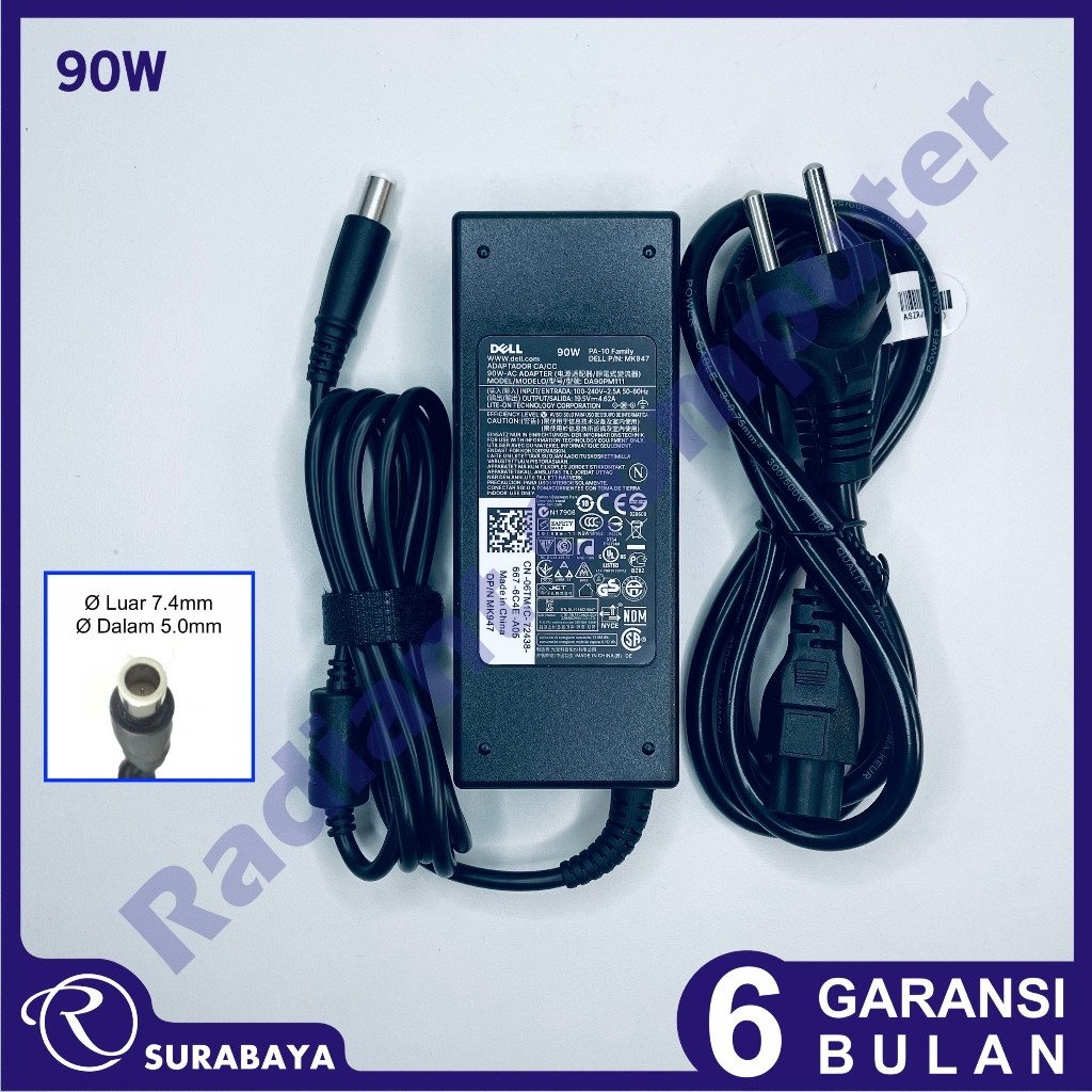 Dell Inspiron Charger Adapter 9200 9300 9400 15R 17R | Shopee Malaysia