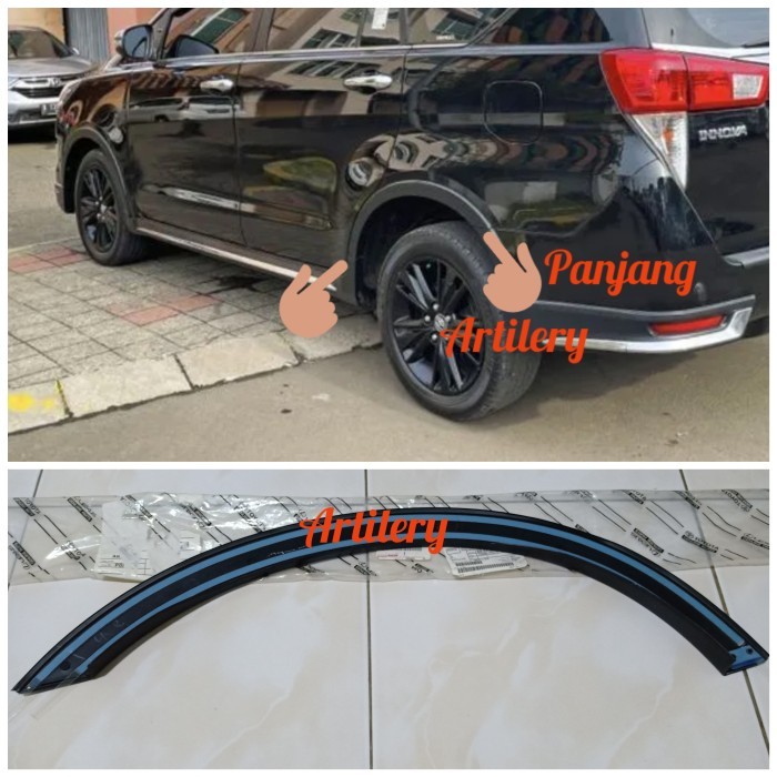 Unique Over Fender Bodykit Long Rear Bumper Innova Venturer | Shopee ...