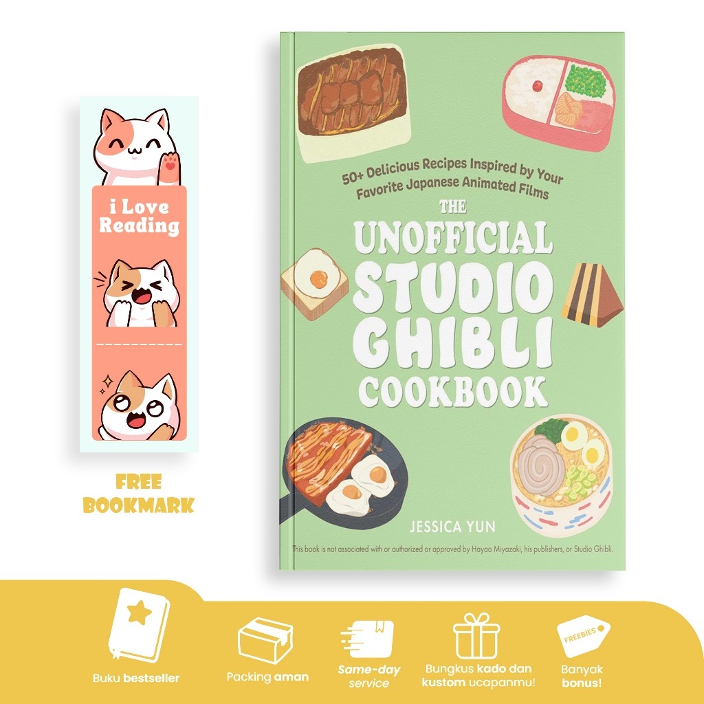 The Unofficial Studio Ghibli Cookbook by Jessica Yun (English) | Shopee Malaysia