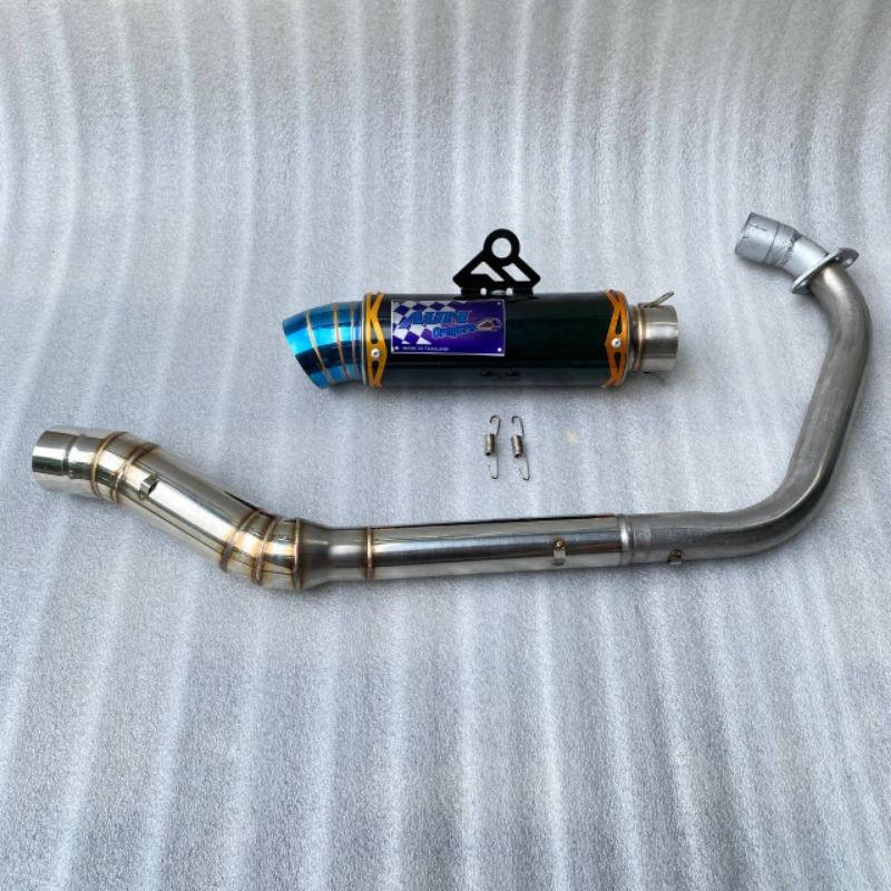 Aun SUPER OPEN pipe 51MM canister tube type 1set big elbow for ...