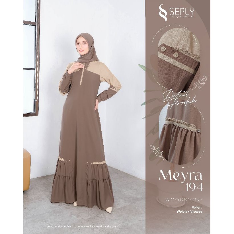 Meyra SEPLY GAMIS 194 | Latest Gamis Clothes Models for Eid 2025 | Eid ...