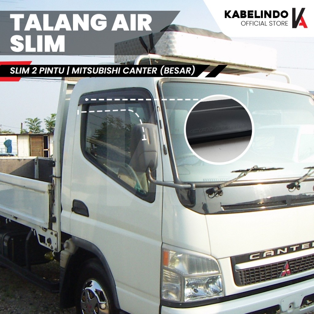 Large CANTER Car Door Gutter/MITSUBISHI FUSO SLIM 2-door MODEL | Shopee ...