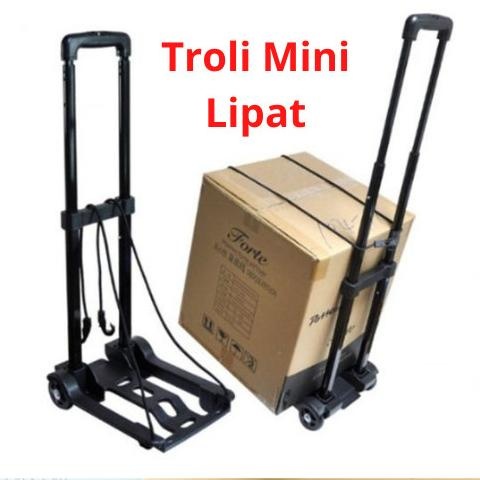 Trolley Folding Trolley Transporting Gallon Goods Multi-Purpose ...