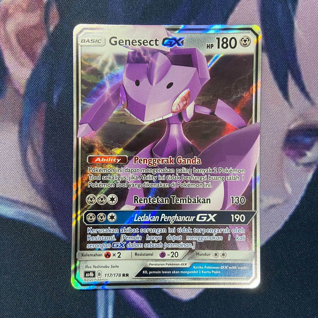 Pokemon (ID) genesect gx - AS4b 117/178 - RR | Shopee Malaysia