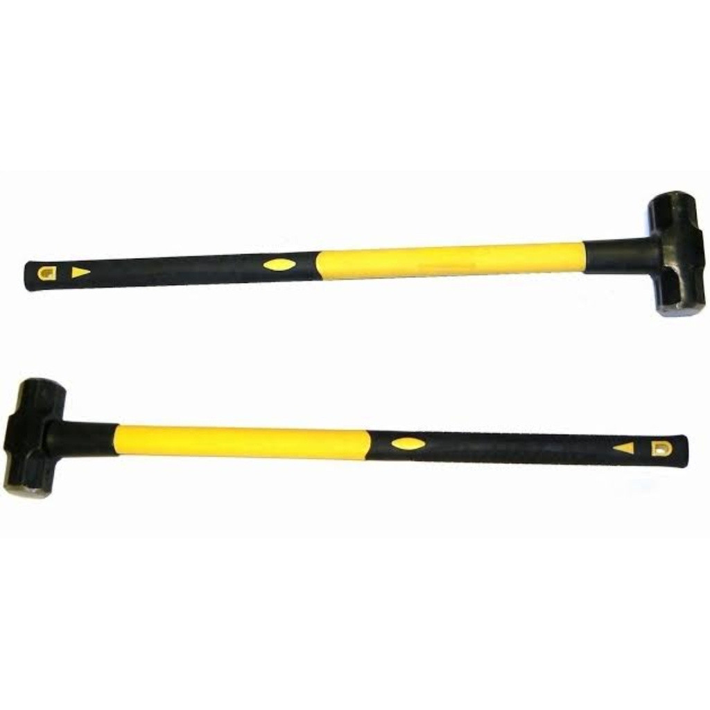Hammer Iron Stone Hammer 6lb / 3kg Fiber Handle Sledge Hammer | Shopee ...