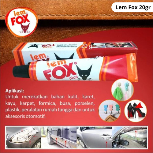 Fox Plus Tube Multipurpose Glue 20 Gr Fox Multipurpose Shoe Glue 20 ...
