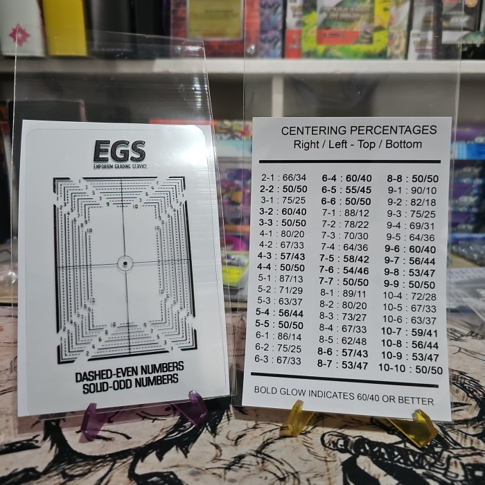 Centering tool for psa bgs pokemon tcg karbas one piece | Shopee Malaysia